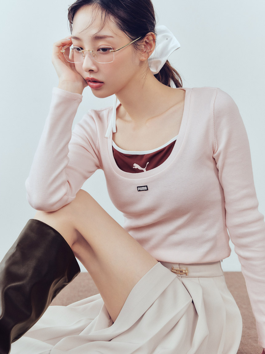 【SNIDEL×PUMA】レイヤードカットソー(Tシャツ・カットソー)｜トップス｜SNIDEL(スナイデル)の通販サイト 【公式】