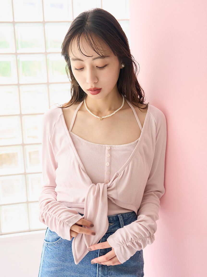 【Chacott】カップインボレロプルオーバー(Tシャツ・カットソー)｜トップス｜SNIDEL(スナイデル)の通販サイト 【公式】